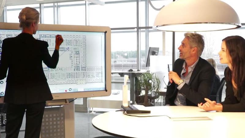 Reuniones más eficientes con pantallas interactivas » COPIMAR